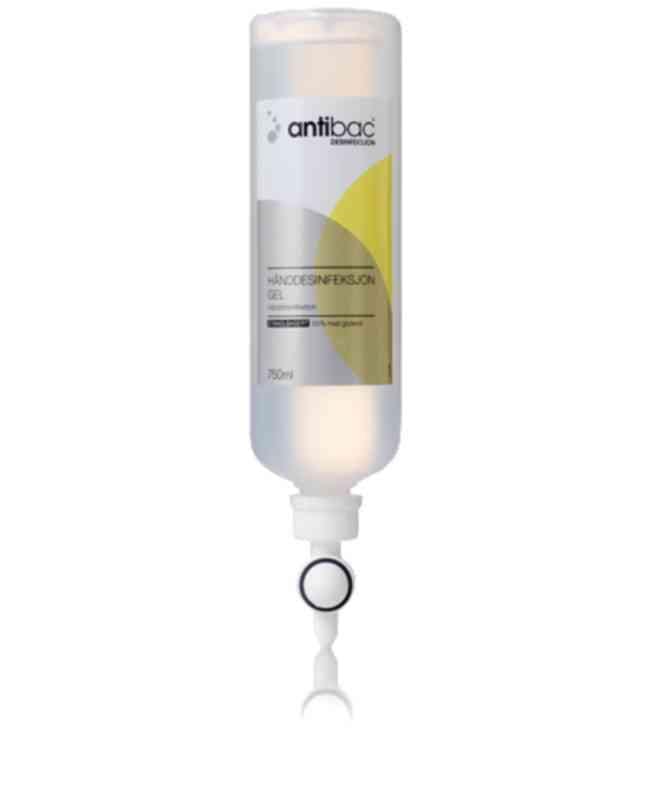 Antiback Hånddesinfeksjon Softgel 85% 750ml - Fosse Bruk